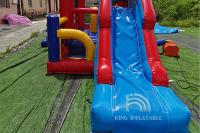 China Inflatable Bounce House Double Slide Kids Birthday Party Bouncy Castle Bouncer Combo for sale