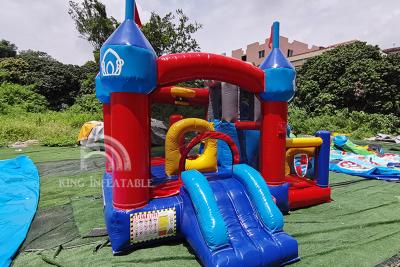 China Inflatable Bounce House Double Slide Kids Birthday Party Bouncy Castle Bouncer Combo for sale