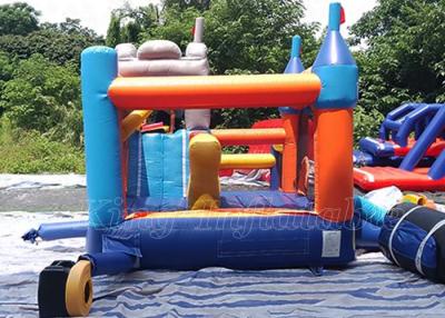 China PVC Inflatable Bouncy Castle Home Kids Birthday Party Fun Time Jumping Bounce House for sale