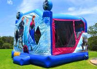 China Frozen Elsa Jumping Castle Outdoor Game Inflatable Bounce House For Boys Girls for sale
