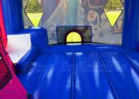 China Frozen Elsa Jumping Castle Outdoor Game Inflatable Bounce House For Boys Girls for sale