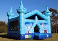 China Frozen Inflatable Bouncer Bouncy Castle Commercial PVC Bounce House For Kids Party for sale
