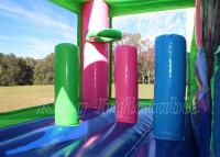 China Outdoor Commercial PVC Inflatable Bouncer House Peppa Pig Jumping Bouncy Castle Combo for sale