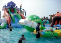 China Exciting Cartoon Characters Inflatable Water Park PVC For Outdoor Playground for sale