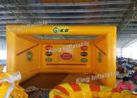 China Yellow Outdoor Or Indoor Inflatable Squash Sport Games Airtight For Adults for sale