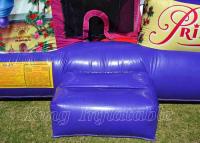China Princess Jumping Castle Outdoor Kids Party Inflatable Bounce House Combo For Hire for sale