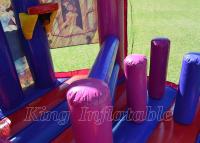 China Princess Jumping Castle Outdoor Kids Party Inflatable Bounce House Combo For Hire for sale