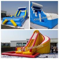 China 0.9 mm PVC Bear Haunt Inflatable Water Parks 3 Pool Three For Outdoor for sale