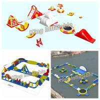 China Exciting Cartoon Characters Inflatable Water Park PVC For Outdoor Playground for sale