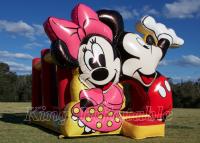China Mickey And Minnie Jumping Castle Commercial Event Kids Party Inflatable Bouncer House for sale