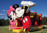 China Mickey And Minnie Jumping Castle Commercial Event Kids Party Inflatable Bouncer House for sale