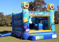 China Outdoor Party Inflatable Bouncer House Bounce Spongebob Jumping Bouncy Castle For Hire for sale