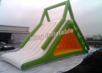 China Durable 0.9mm PVC Children Inflatable Water Slide / Iceberg for Ocean or Swimming Pool for sale