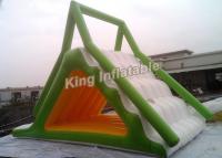 China Durable 0.9mm PVC Children Inflatable Water Slide / Iceberg for Ocean or Swimming Pool for sale