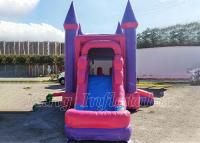 China Pink Inflatable Bounce House Outdoor Game Girls Party Bouncer Bouncy Castle for sale
