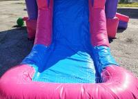 China Pink Inflatable Bounce House Outdoor Game Girls Party Bouncer Bouncy Castle for sale
