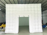 China 210D Oxford Inflatable Cube Tent Adults Outdoor Event Party Night Club Air Blow Up Tents for sale