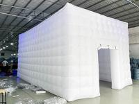China 210D Oxford Inflatable Cube Tent Adults Outdoor Event Party Night Club Air Blow Up Tents for sale