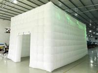 China 210D Oxford Inflatable Cube Tent Adults Outdoor Event Party Night Club Air Blow Up Tents for sale