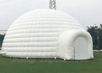 China EN71 Inflatable Igloos White PVC Commercial Rent Event Exgibition Air Blow Up Inflatable Tent for sale