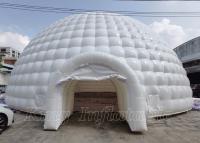 China EN71 Inflatable Igloos White PVC Commercial Rent Event Exgibition Air Blow Up Inflatable Tent for sale