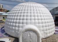 China EN71 Inflatable Igloos White PVC Commercial Rent Event Exgibition Air Blow Up Inflatable Tent for sale