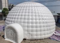 China EN71 Inflatable Igloos White PVC Commercial Rent Event Exgibition Air Blow Up Inflatable Tent for sale