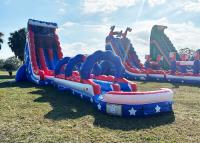 China Commercial Grade Inflatable Water Slide Amusement Park Inflatable Outdoor Water Slides for sale