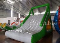China 0.65mm PVC Tarpaulin Heat Sealed Inflatable Water Toy Floating Slide For Water Park for sale