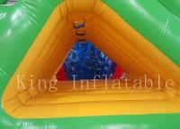 China 0.65mm PVC Tarpaulin Heat Sealed Inflatable Water Toy Floating Slide For Water Park for sale