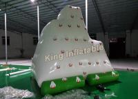China Giant White 0.9mm PVC Inflatable Water Toy Amazing Inflatable Floating Iceberg for sale