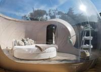 China Water Resistant Inflatable Bubble Tent With Air Blower 220V/110V for sale