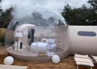 China Water Resistant Inflatable Bubble Tent With Air Blower 220V/110V for sale