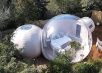 China Water Resistant Inflatable Bubble Tent With Air Blower 220V/110V for sale