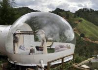 China Transparent PVC Outdoor Camping Inflatable Bubble Tent House Hotel Room for sale