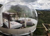 China Transparent PVC Outdoor Camping Inflatable Bubble Tent House Hotel Room for sale