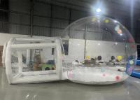 China Waterproof 10m Outdoor Inflatable Bubble Tent With 2-3 Minutes Deflation Time For Camping for sale