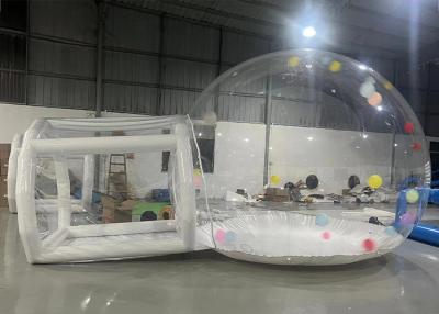 China Waterproof 10m Outdoor Inflatable Bubble Tent With 2-3 Minutes Deflation Time For Camping for sale
