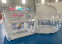 China Waterproof 10m Outdoor Inflatable Bubble Tent With 2-3 Minutes Deflation Time For Camping for sale