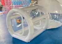 China Waterproof 10m Outdoor Inflatable Bubble Tent With 2-3 Minutes Deflation Time For Camping for sale