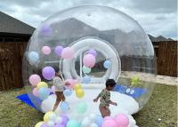 China Inflatable Bubble Tent With 220V 110V Air Blower White Transparent Color For Outdoor Camping for sale