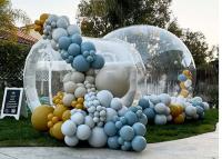 China Wind Resistance 7 Grade Inflatable Bubble Tent 2-3 Minutes Deflation Time 3m/4m/5m/6m/8m/10m Size for sale