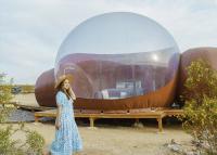 China 2-3 Minutes Deflation Time Inflatable Bubble Tent White Transparent Color For Outdoor Activities for sale