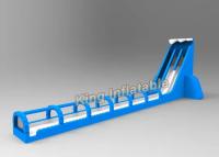 China Customized Blue Giant Inflatable Water Slide Commercial For Adult / Kids for sale