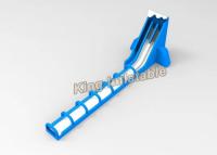 China Customized Blue Giant Inflatable Water Slide Commercial For Adult / Kids for sale