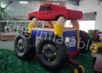 China 5 * 4 M Colorful Car Inflatable Jumping Castle And Commercial  Bouncy Castle for sale