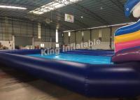 China Colorful Giant Summer Inflatable Backyard Water Park For Park , Garden , School for sale