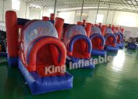 China Spider-man Funny Inflatable Jumping Bouncy Castle Outdoor  Red with 0.55mm PVC Tarpaulin for sale