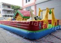 China Giant Animal Children Inflatable Happy Hop Jumping Castle With CE Certification for sale