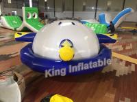 China Durable 0.9mm PVC Airtight Inflatable Saturn Water Toy For Water Park / Water Sport for sale